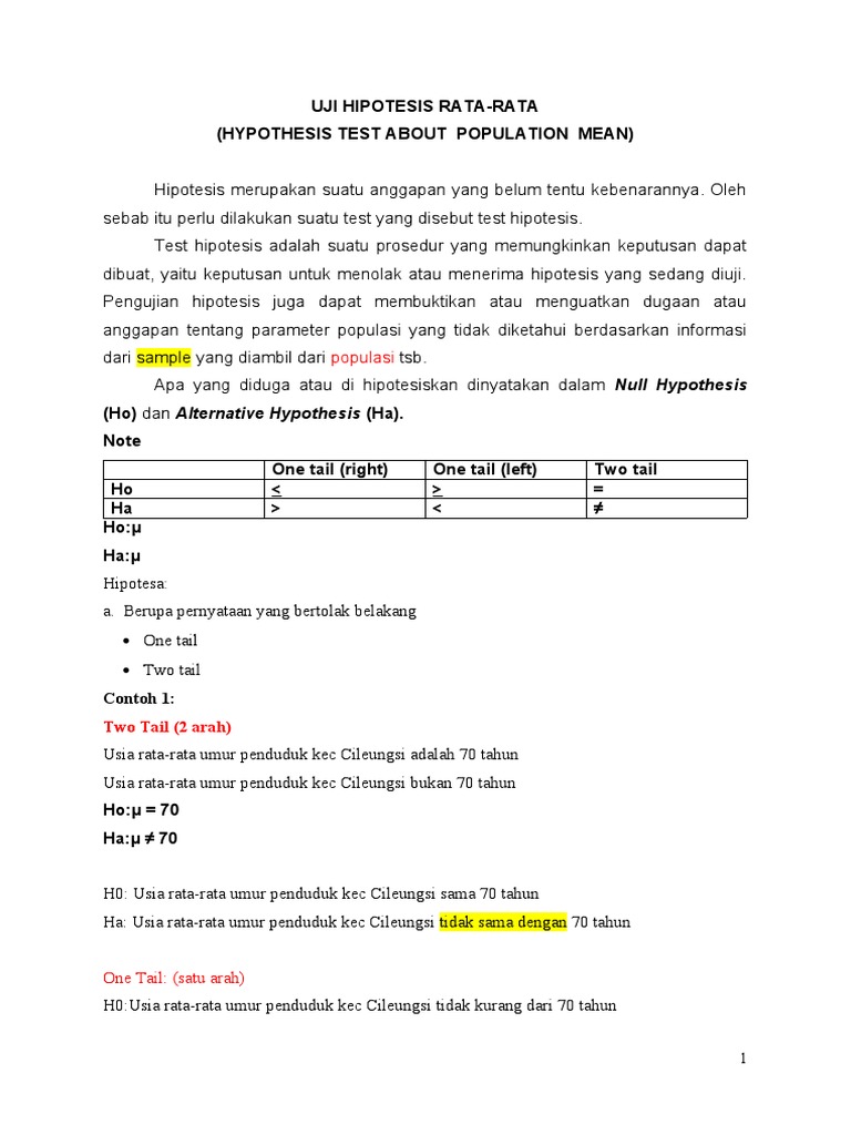 Materi Stat 2 2021 | PDF