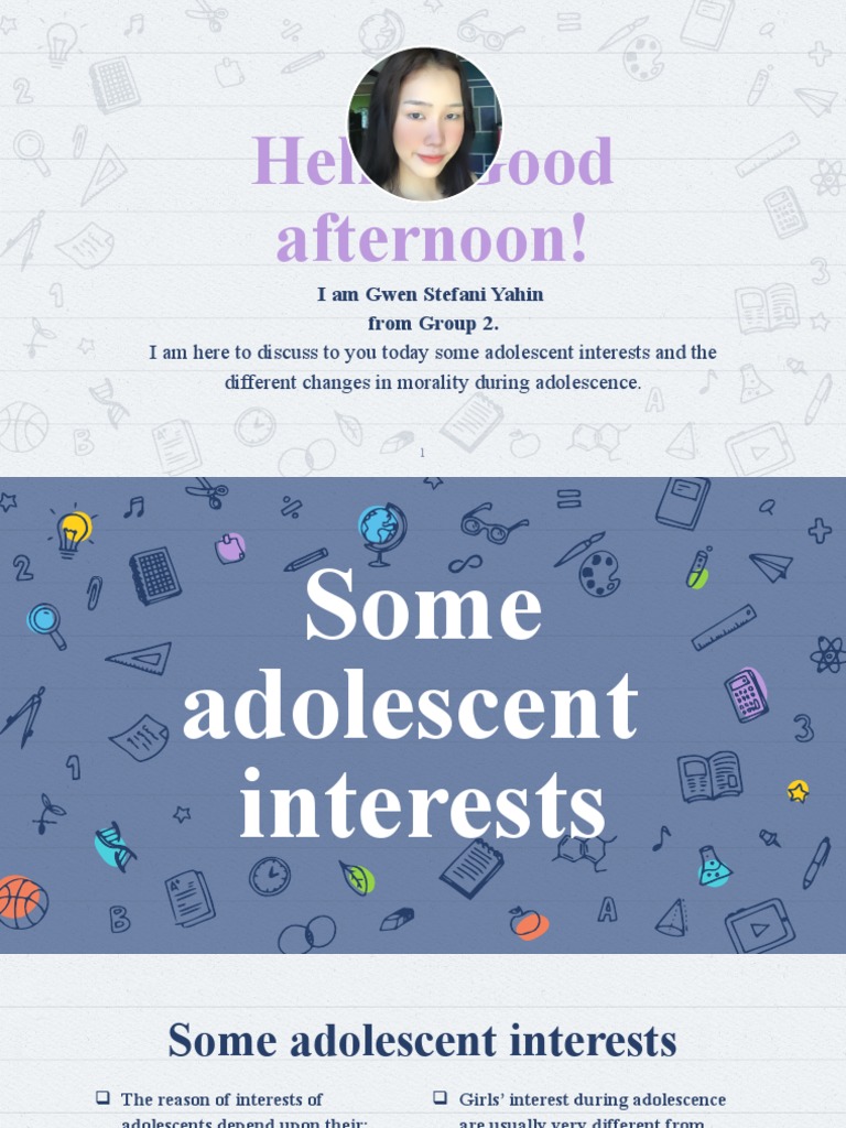 Adolescent Interests and Changes in Morality | PDF | Adolescence | Morality