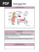 Cartoon Analysis English IB | PDF | Humour | Jokes