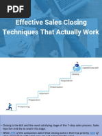 Sales Training Manual | PDF | Sales | Question