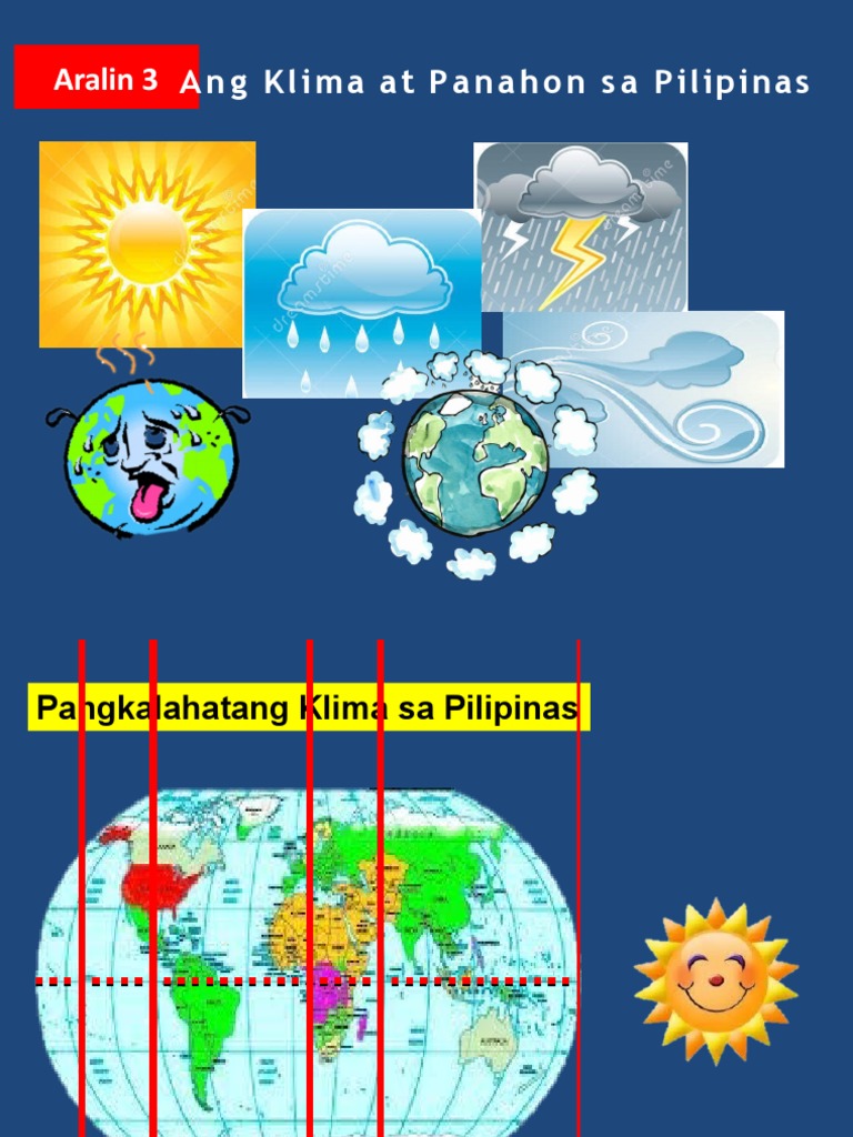 Ang Klima at Panahon Sa Pilipinas - Pps | PDF