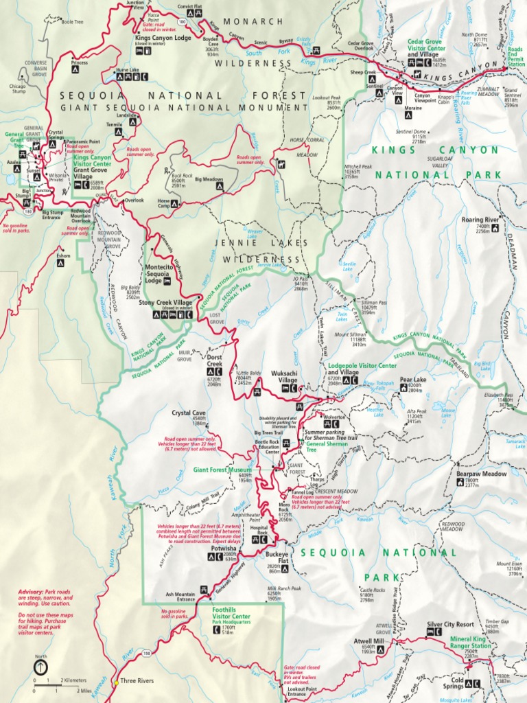 SEKI Hiking Trail Map | PDF