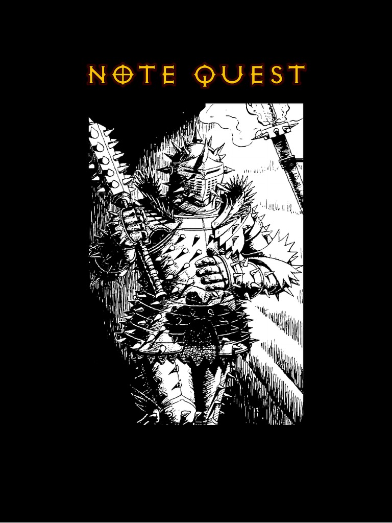 Note Quest Com Artes RPG Old School | PDF | Terra | Castelo