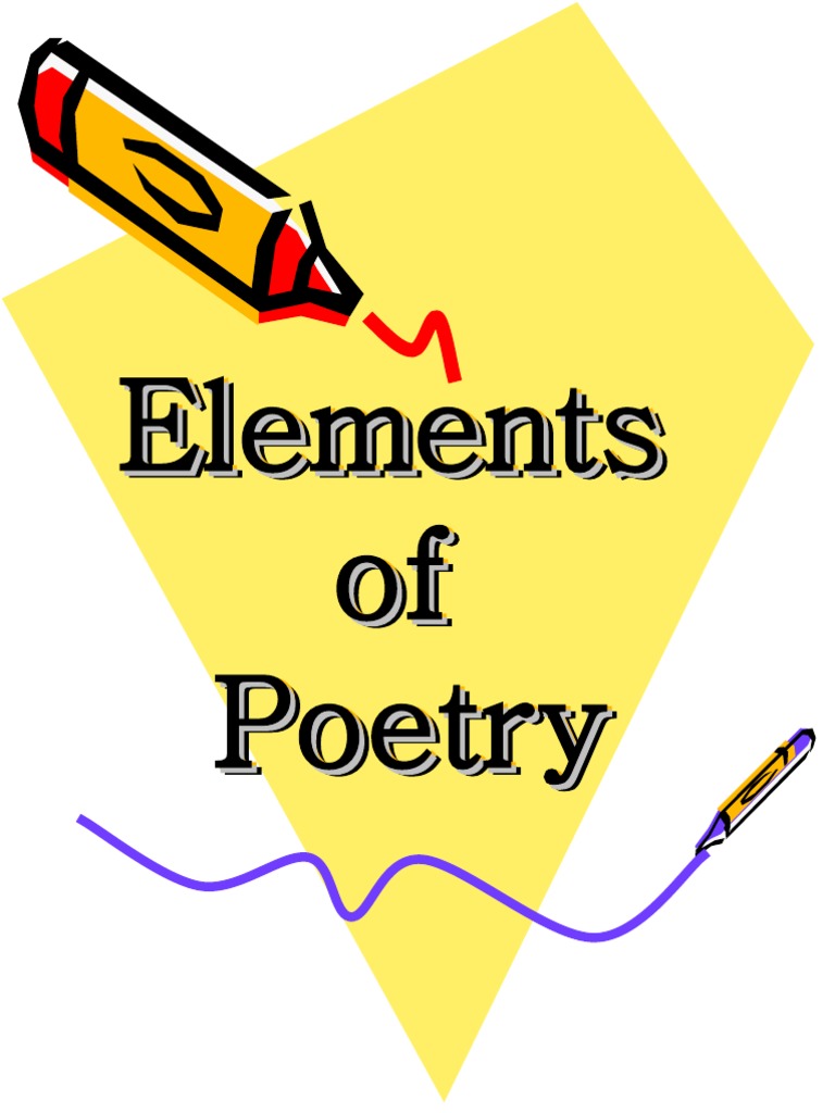 Elements of Poetry Power Point | PDF