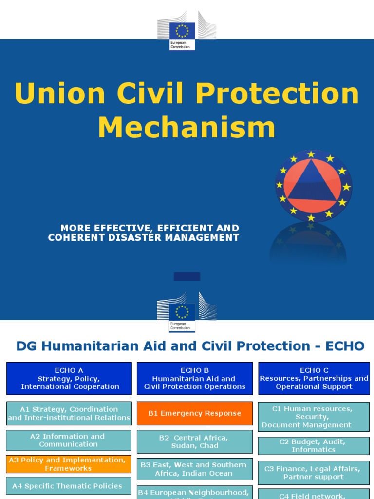 Union Civil Protection Mechanism: More Effective, Efficient and ...
