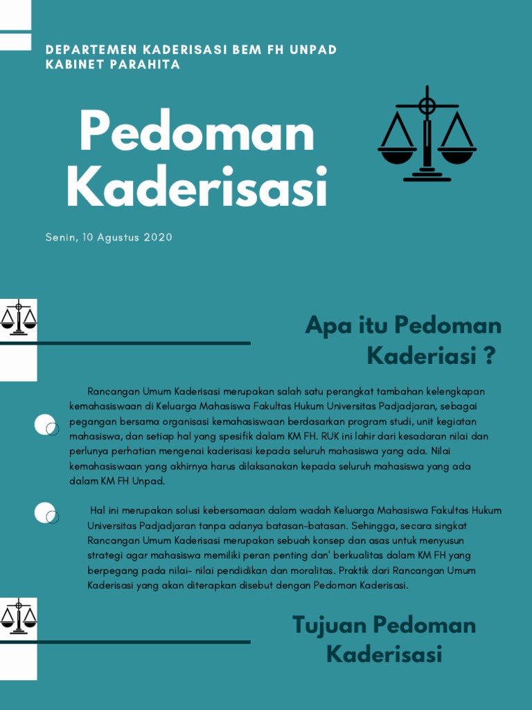 Departemen Kaderisasi | PDF