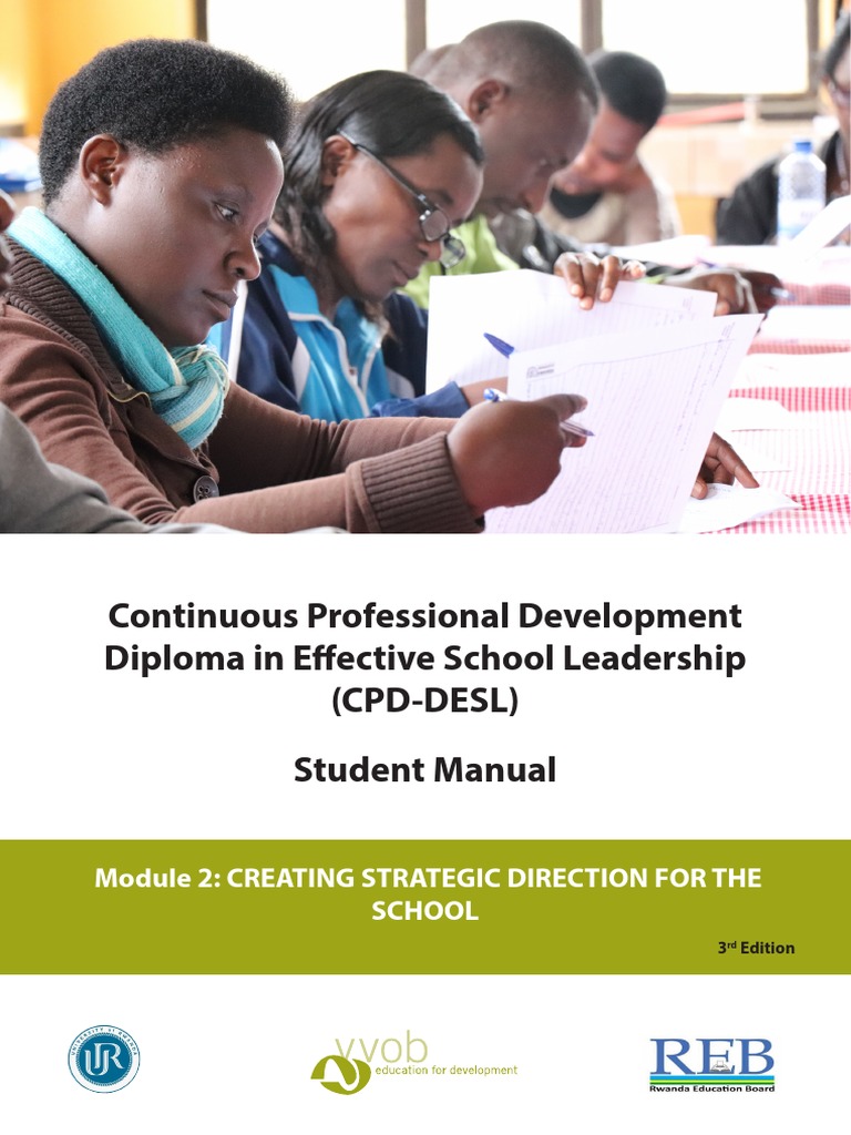 Continuous Professional Development Diploma in Effective School ...