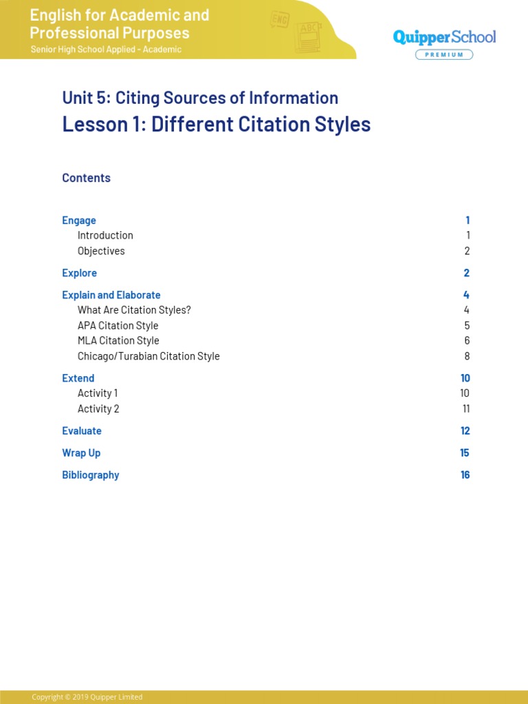 Understanding Different Citation Styles: A Guide to APA, MLA, and ...
