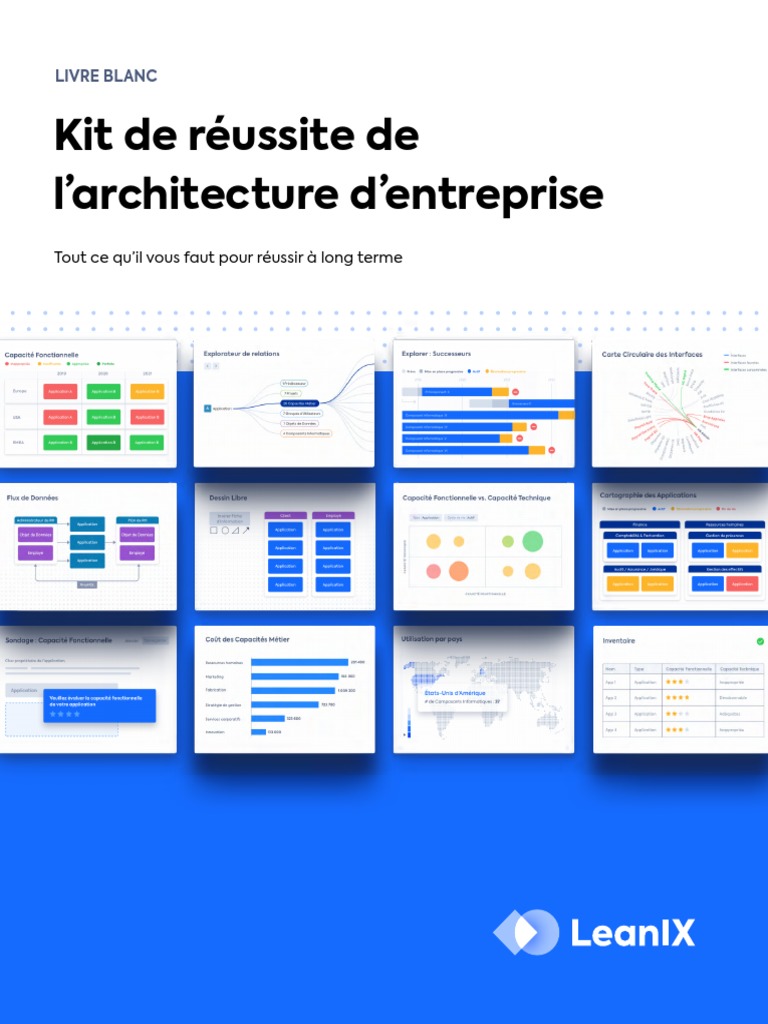 Architecture-LeanIX Whitepaper EA Success Kit FR Architecture | PDF ...