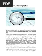 Data Analysis With Python - FreeCodeCamp | PDF | Data Analysis | Python ...