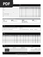 H&M Return Form | PDF