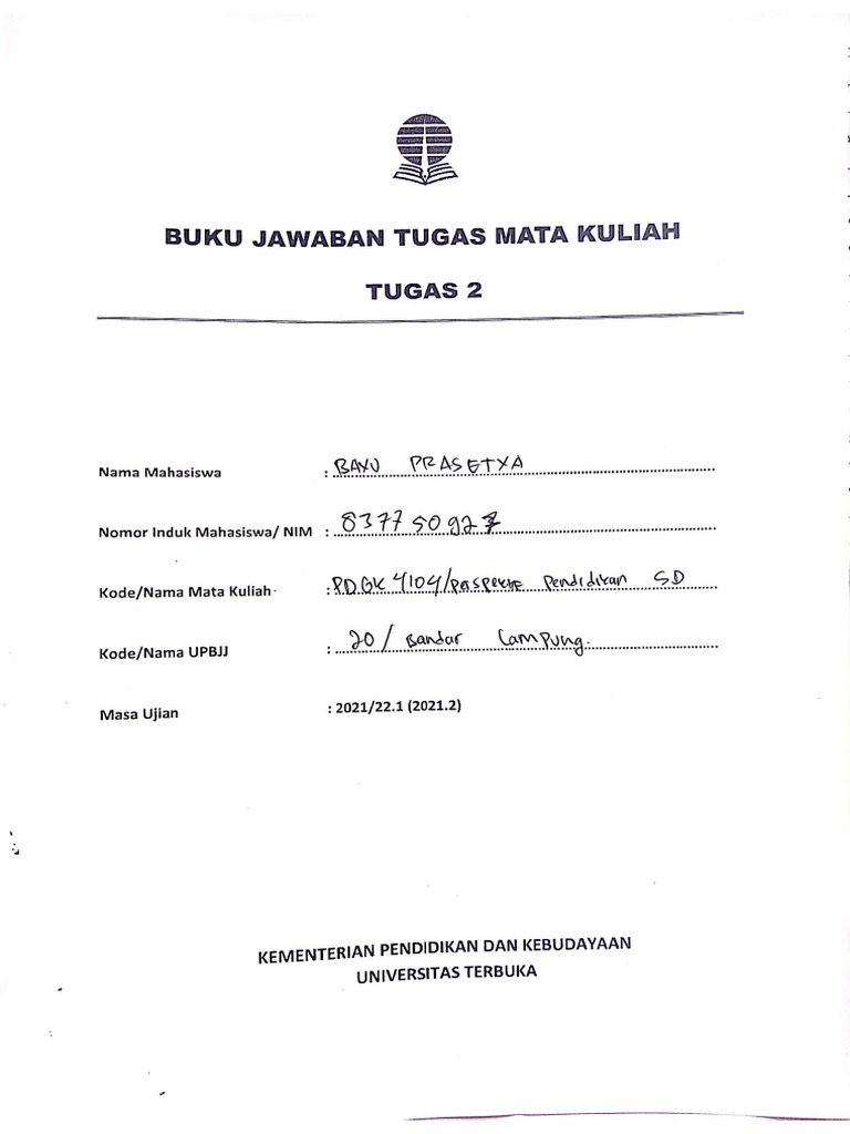 TMK 2 Perspektif Pendidikan SD | PDF