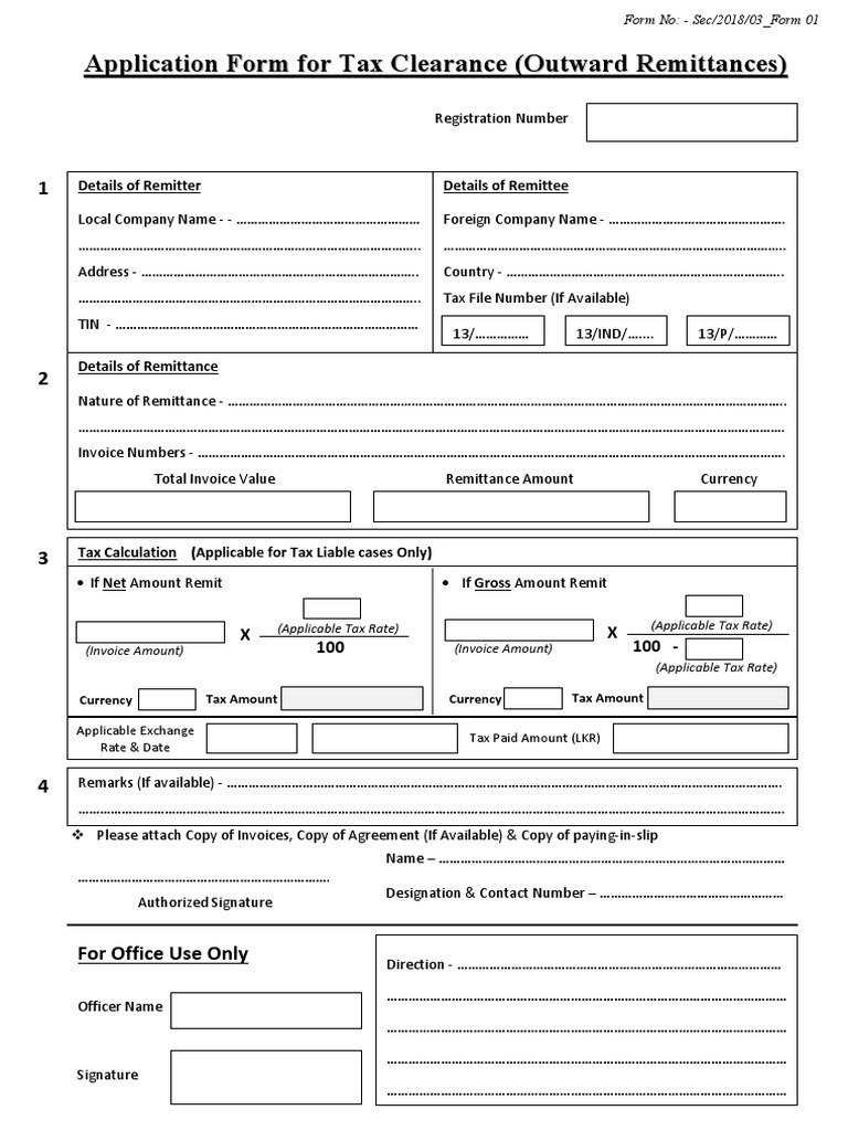 Form App Clearance Outward | PDF | Invoice | Taxes