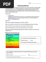 Stork Balance Stand Test Procedure | PDF | Sports | Recreation
