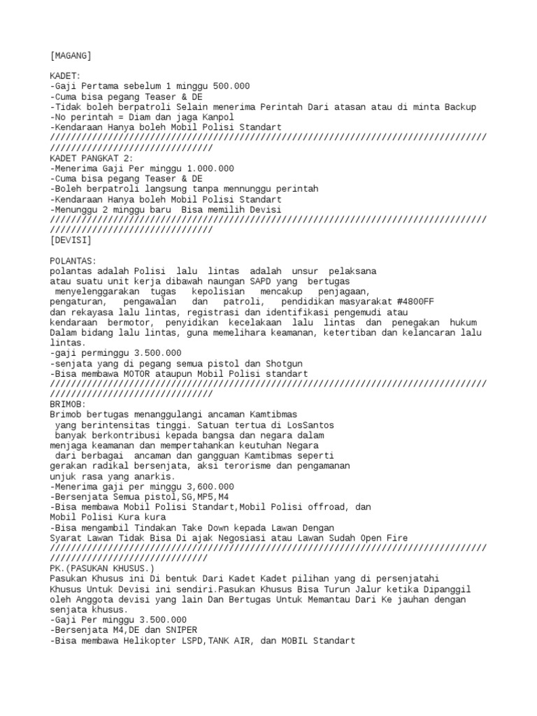 Rules Jabatan Lspd Pdf