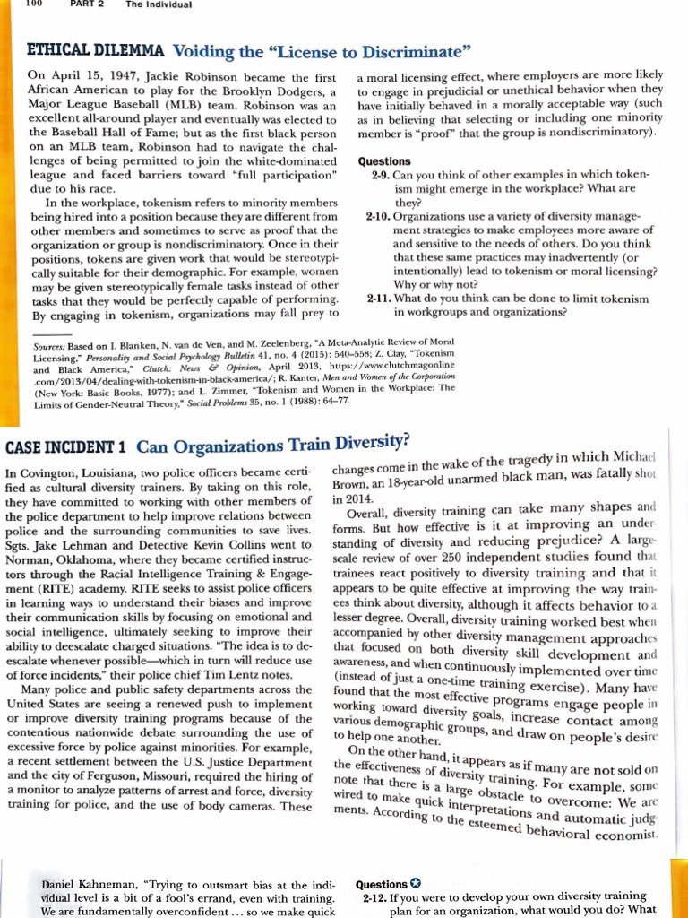 Diversity Case Study | PDF | Employment | Psychological Concepts