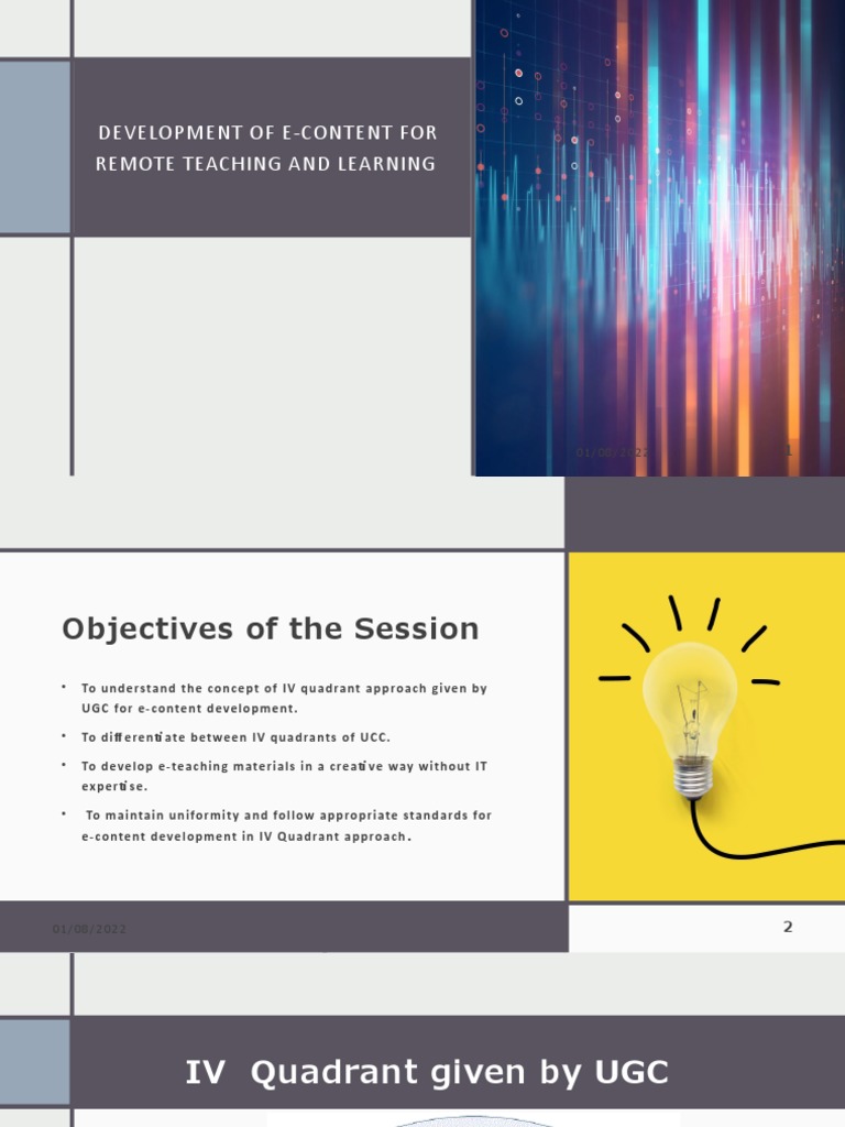 IV Quadrant EContent Development | Download Free PDF | Educational ...