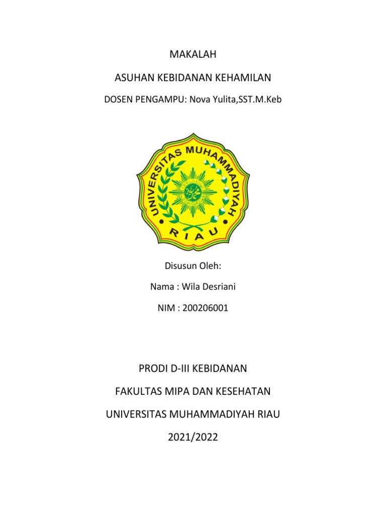 MAKALAH Kehamilan | PDF