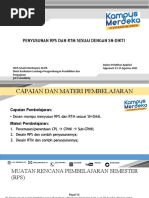 Menyusun CPMK, Sub CPMK Dan Rps Feb Unpak | PDF