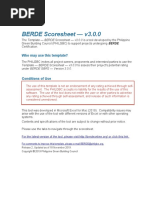 Understanding the BERDE Certification | PDF | Waste | Green Building