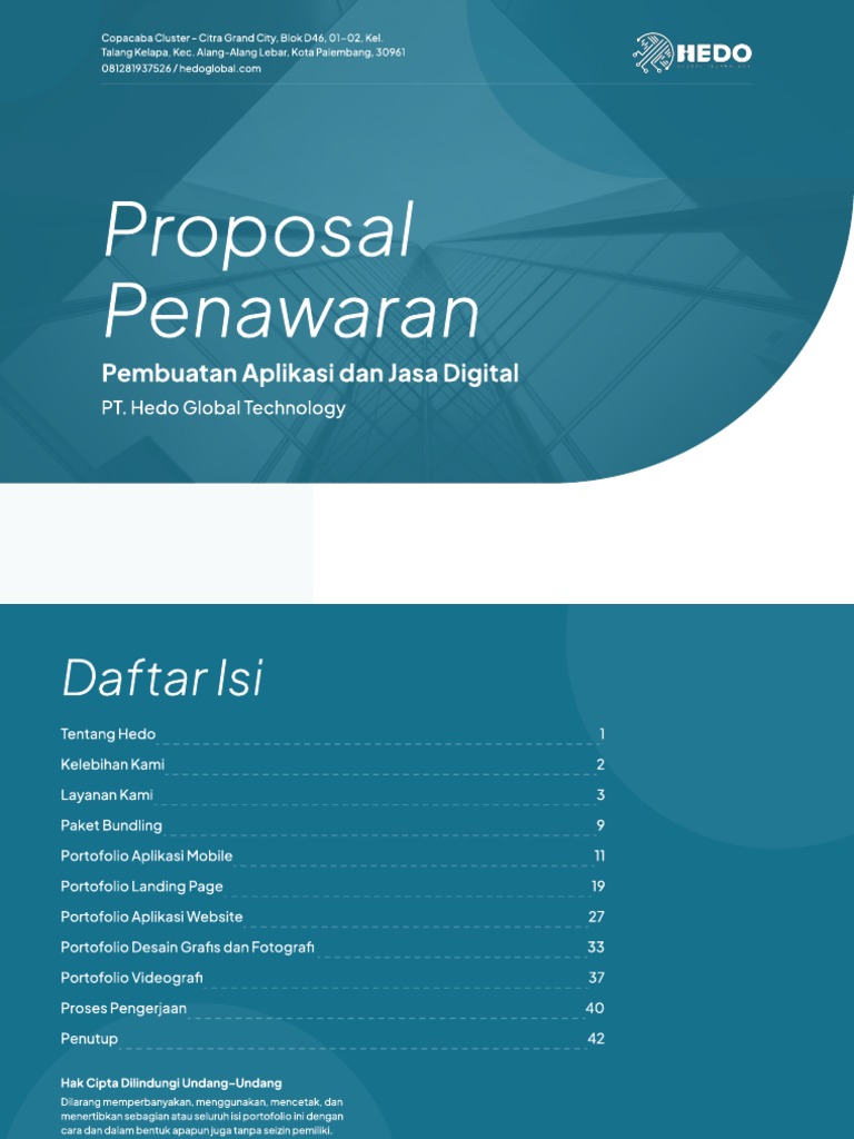 Proposal Jasa Digital Hedo Global | PDF