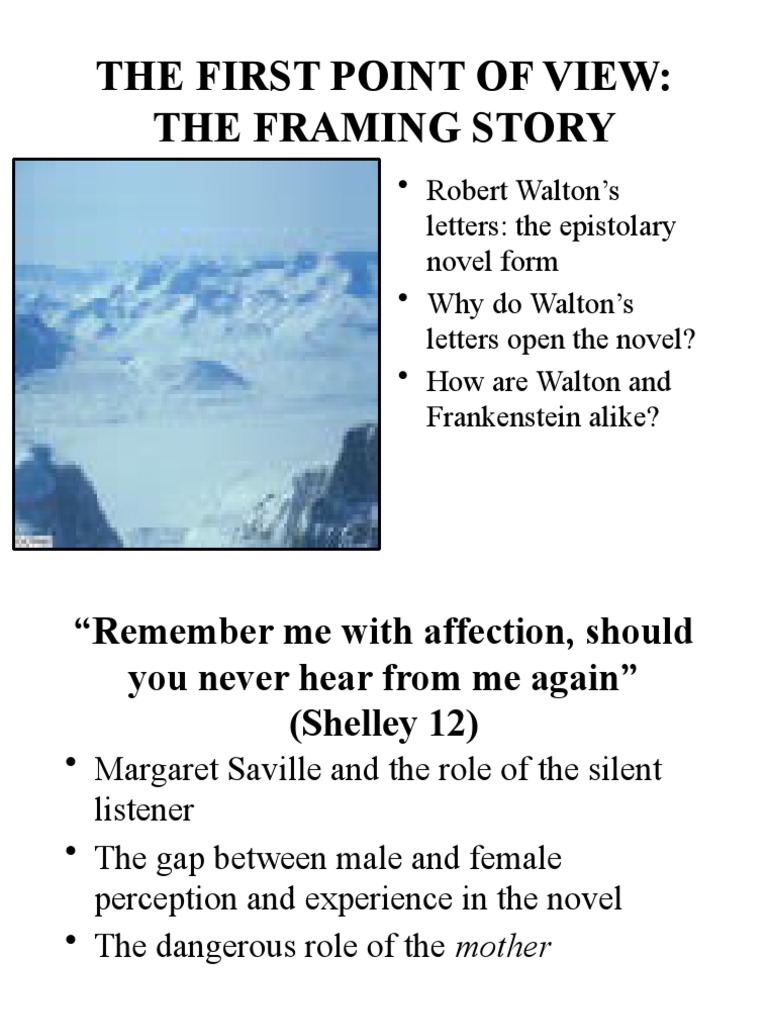 The First Point of View: The Framing Story | PDF