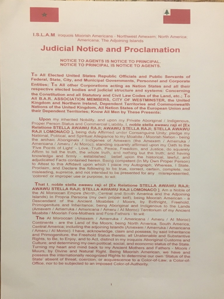 Judicial Notice and Proclamation | PDF