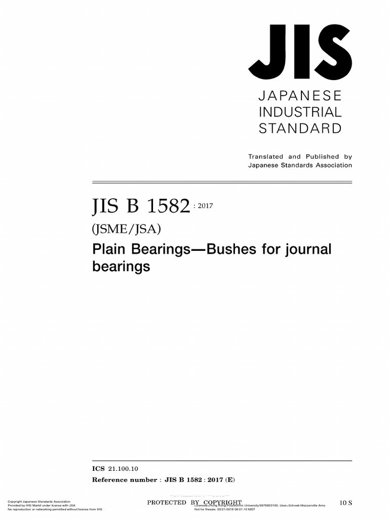 Jsa Jis B 1582 | Download Free PDF | Engineering Tolerance | Pipe ...