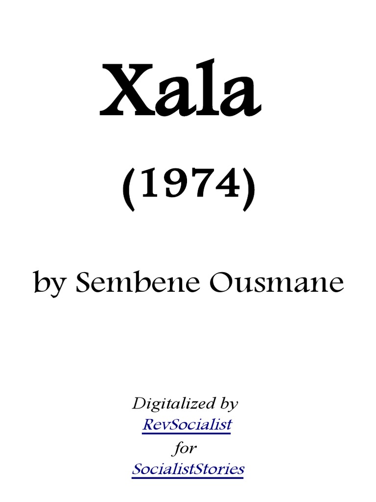 Xala Novel | PDF