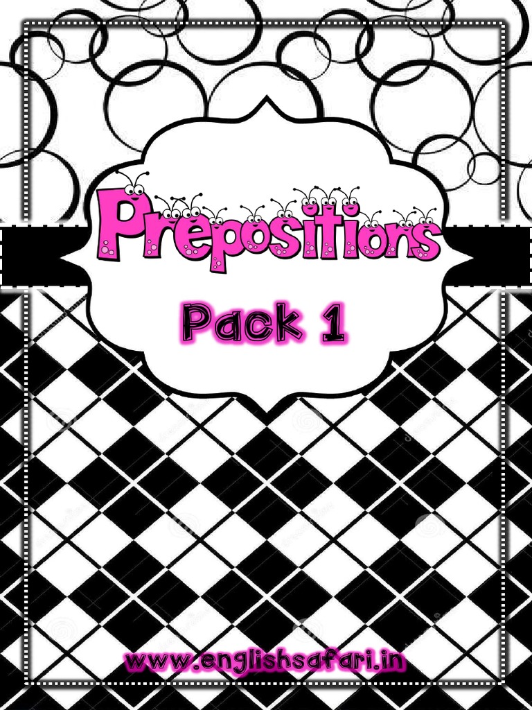 Prepositions Kids | PDF | Preposition And Postposition | Linguistic Typology