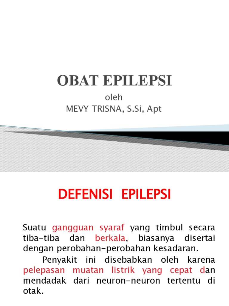 2.e. OBAT ANTI EPILEPSI | PDF
