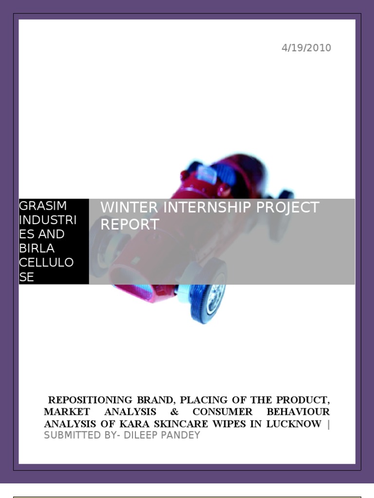 Winter Internship Project: Grasim Industri Es and Birla Cellulo SE ...
