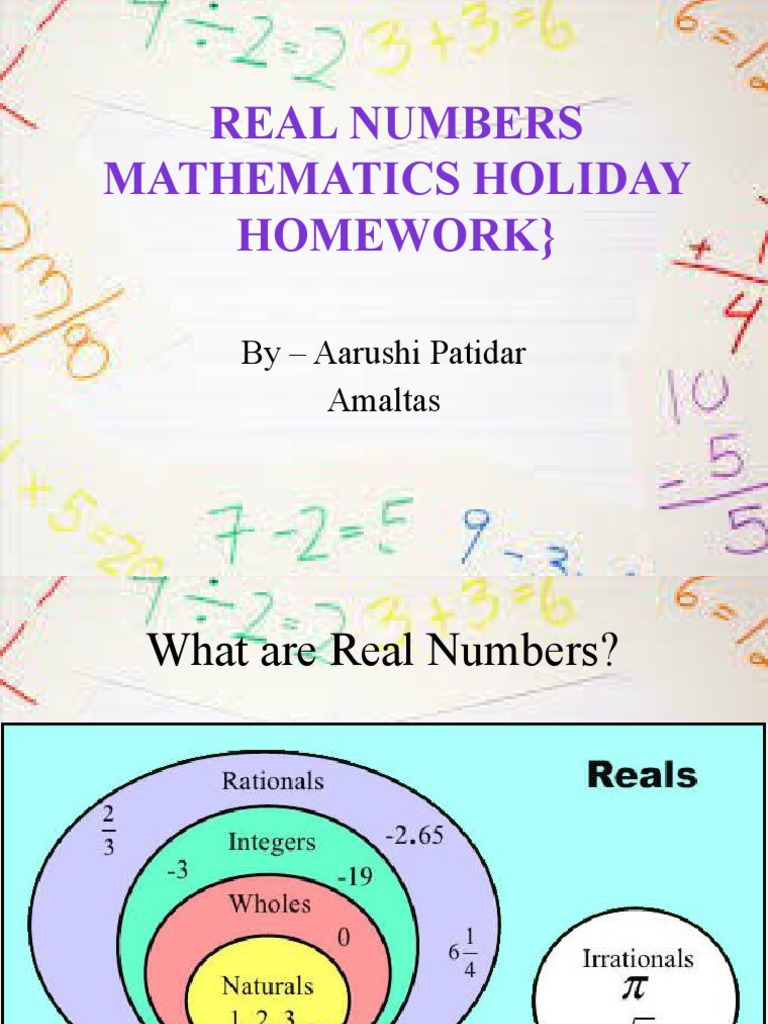 Maths Real Numbers PPT by Aarushi Patidar | Download Free PDF | Numbers ...