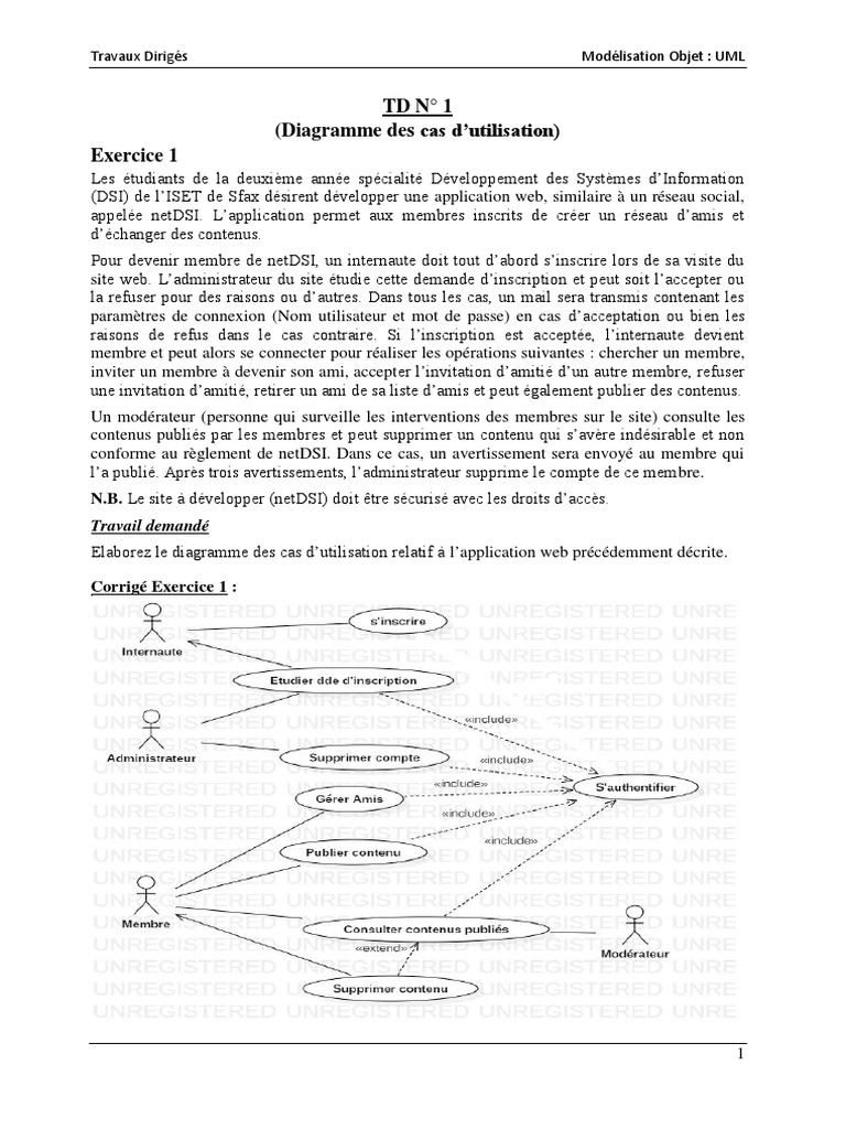 TD1 UC 2020 Correction | PDF | Cas d'utilisation | Cinématographie
