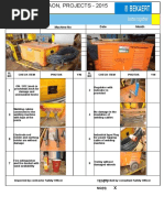 Grinding Machine Checklist | PDF