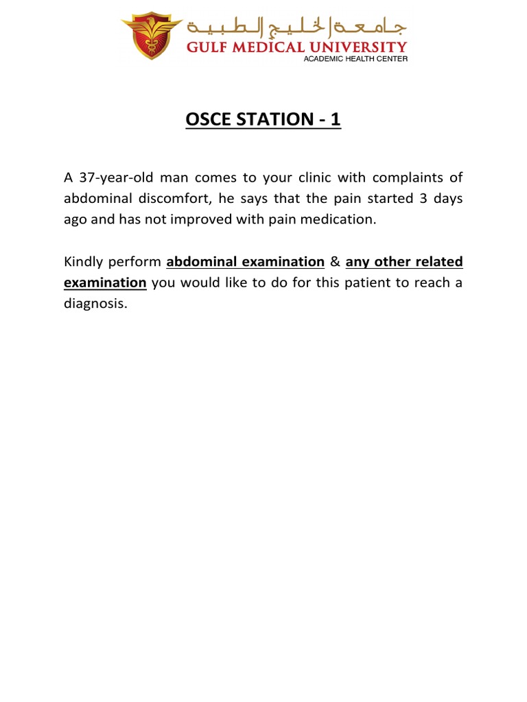 Abdominal Examination Checklist | PDF | Abdomen | Medical Specialties