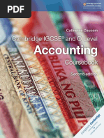 Cambridge IGCSE Accounting (0452) | PDF | Textbook | Teachers