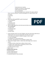 Sensation and Perception Quiz Answers | PDF | Perception | Senses