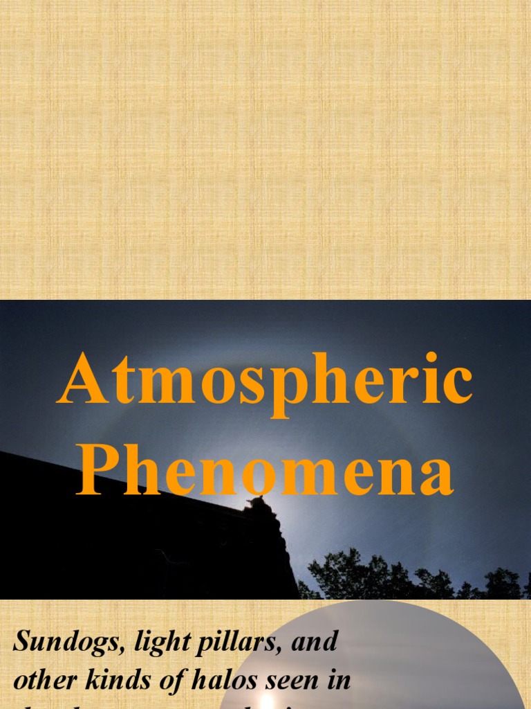 Atmospheric Phenomena | PDF | Physical Sciences | Optics