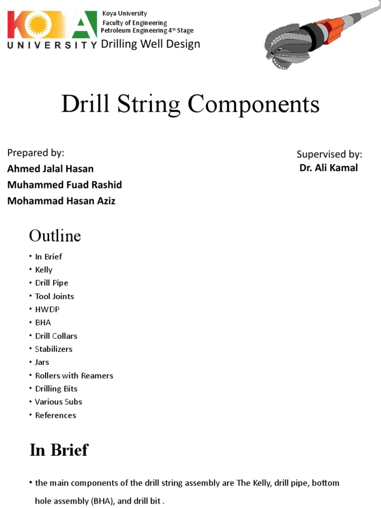 Drill String Components | Download Free PDF | Mechanical Engineering ...