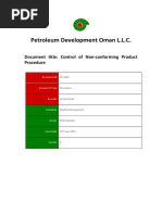 Pdo Hse Policy | PDF | Safety | Public Sphere