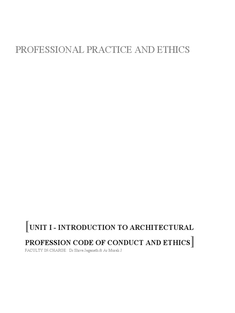 PPE Notes | PDF | Architect | Partnership