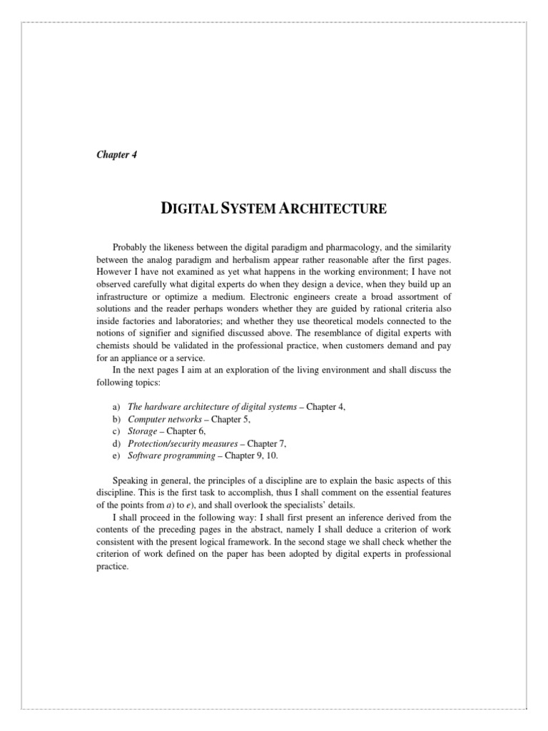 Digital System Architecture Guide | PDF | Digital Electronics | Information