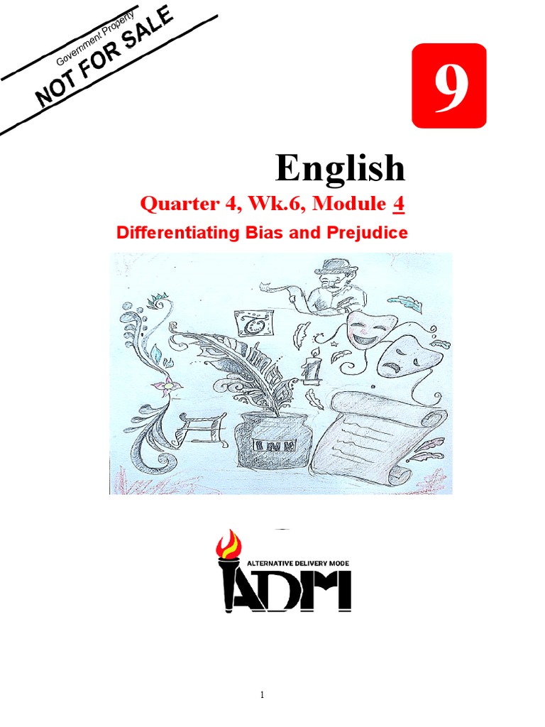English: Quarter 4, Wk.6, Module 4 | PDF | Bias | Prejudices