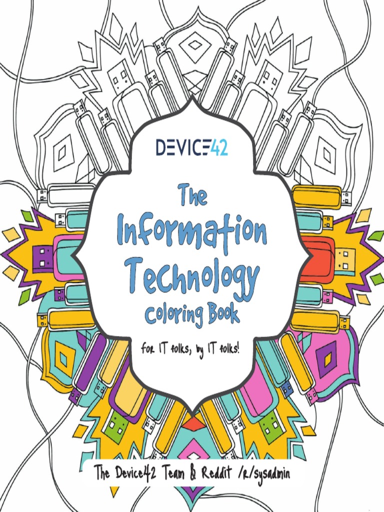 Device42 IT Coloring Book Remastered 2020 | PDF