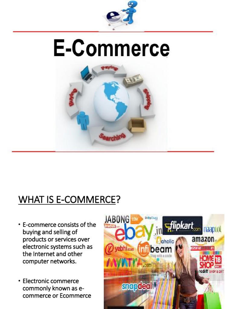 E Commerce | PDF | Electronic Data Interchange | Credit Card