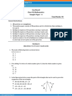Form 3 Mathematics Revision Questions (CIC) | PDF | Area | Teaching ...