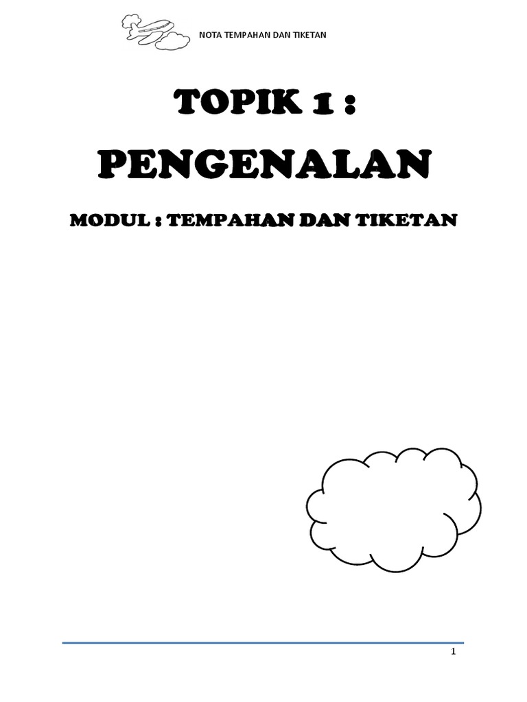 Chapter 1-Pengenalan | PDF