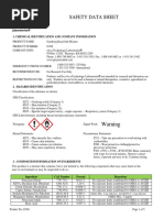 Bitumen Safety Data Sheet | PDF | Dangerous Goods | Toxicity