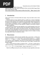 Algorithm Design and Applications: Instructor's Solutions Manual | PDF | Logarithm | Time Complexity